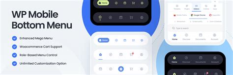 wp mobile bottom menu wordpress plugin