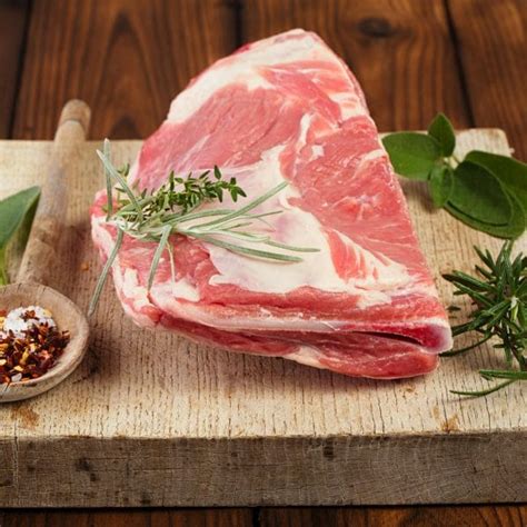 Lamb Shoulder Joint On The Bone Half Farm Fork