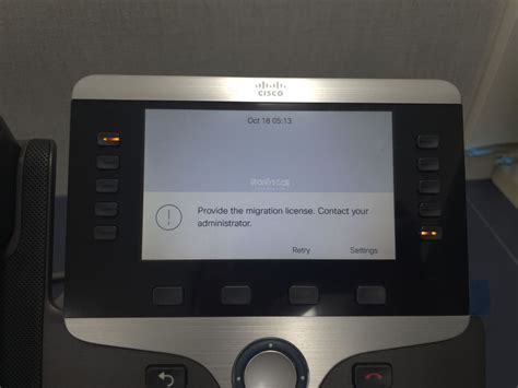 Provide The Migration License Contact Yout Administrator Cisco Community