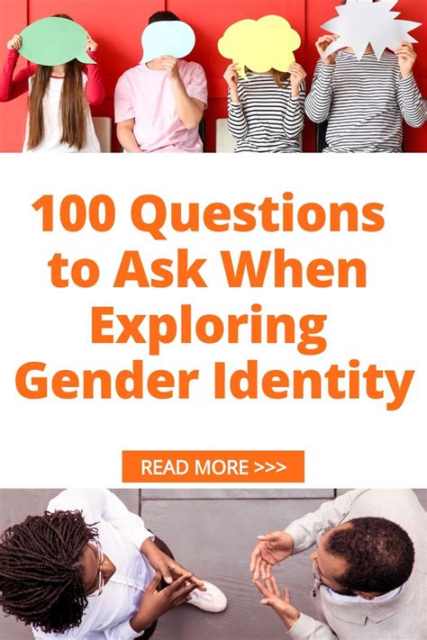 100 Questions To Ask When Exploring Gender Identity In 2024 Gender