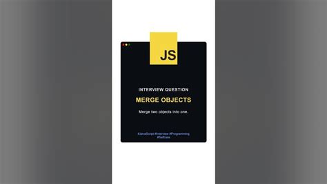 Merge Objects In Javascript 🔥 Javascript Javascripttutorial Coding Youtube