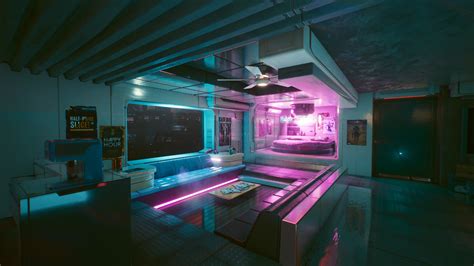 Cyberpunk Room Interiors Cyberpunk Bedroom Cyberpunk