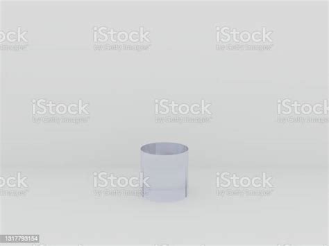 복사 공간 3d 렌더링 추상적 배경 디자인과 흰색과 미니멀리즘 스타일의 모의 프리젠 테이션을위한 연단과 장면 받침대에 대한 스톡