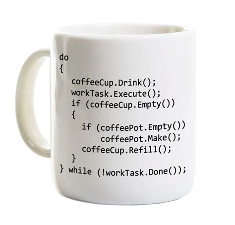 C Program Coffee Mug Coding Computer Science Programmer Etsy
