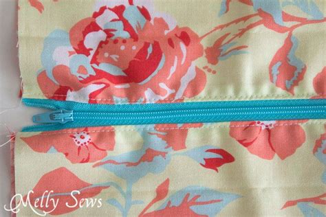 How To Sew A Zipper Pouch Tutorial Melly Sews Zipper Pouch Tutorial