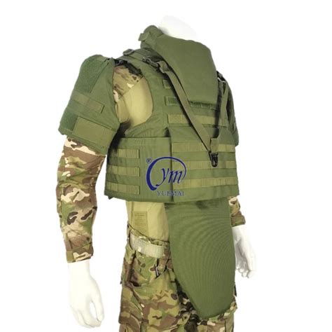 Military Tactical Gear Pe Nij Iiia Full Bulletproof Vest Body Armor