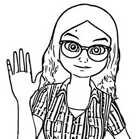 Malvorlagen Miraculous Ladybug Alya Césaire 12