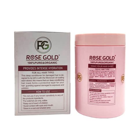 قیمت و خرید ماسک داخل حمام روغن آرگان و بذر کتان رز گلد Rose Gold Hair