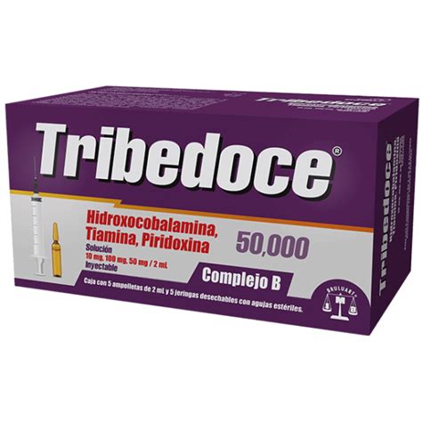 Tribedoce Compuesto 3 Ampolletas Farmacias Gi Mejoramos Tu Salud