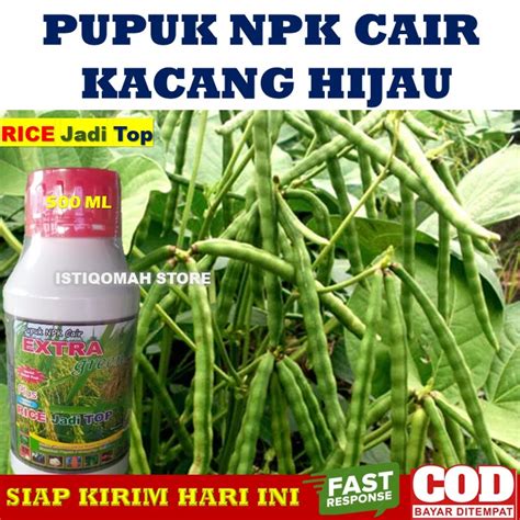 Jual Promo Cod Pupuk Npk Cair Rice Jadi Top 500ml Pupuk Pelebat Kacang