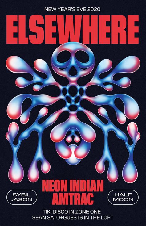 Derek Ercolano Illustrates The Euphoric Sounds Of Acid House Elephant