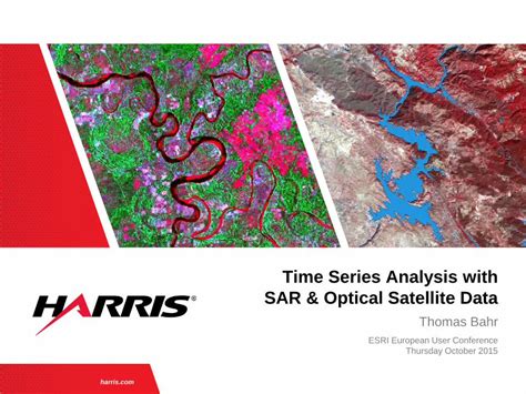 pdf time series analysis with esri · ability to construct a stack of time enabled raster