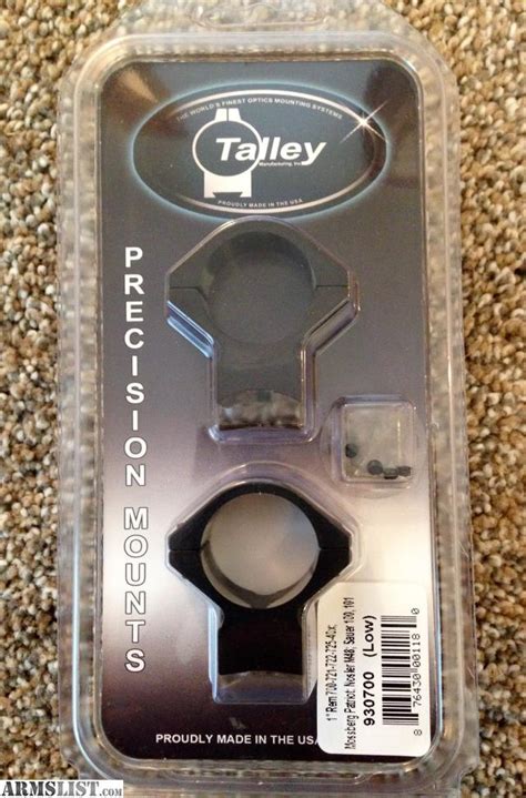Armslist For Sale Talley Lightweight Scope Rings Rem 700