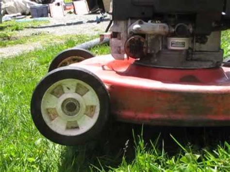 Tecumseh Lawnmower Problems - YouTube