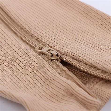 Zipper Compression Socks Open Toe Toeless Compression Socks For Women And Men Pair