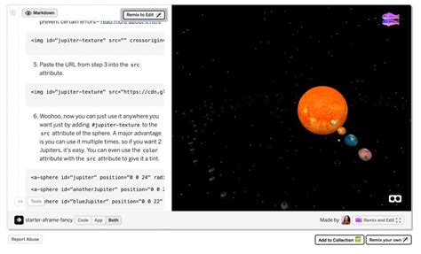 Glitch And Mozilla WebVR Starter Kit