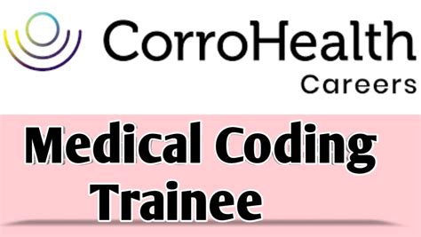 Medical Coding Trainee At Corro Health