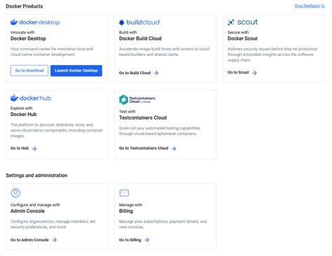 Docker Desktop 4 35 Organization Access Tokens Volumes Export