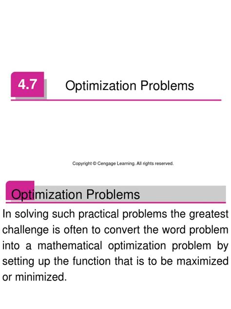 op tim ization pdf prices maxima and minima