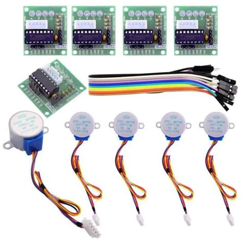 MOTEUR 5V 4 phases compatible Arduino avec carte conducteur contrôle précis EUR 28 80 PicClick FR