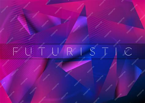 Premium Vector Abstract Concept Geometric Low Poly Retro Background