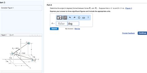 Solved Consider Figure 1 Determine The Angle In Degrees