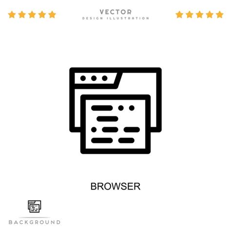 Browser Mock Up Vector Images Depositphotos