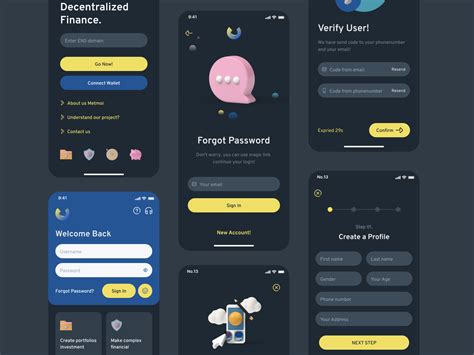 Authencation Metmoi Ui Kit By Tiep Nguyen On Dribbble