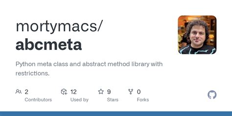 Github Mortymacsabcmeta Python Meta Class And Abstract Method