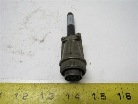 Bendix 14s 6 Circular Connector 6 Pin Female Plug W Bell Assembly Lot