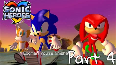Rail Canyon Bullet Station Team Sonic Sonic Heros Part 4 Youtube
