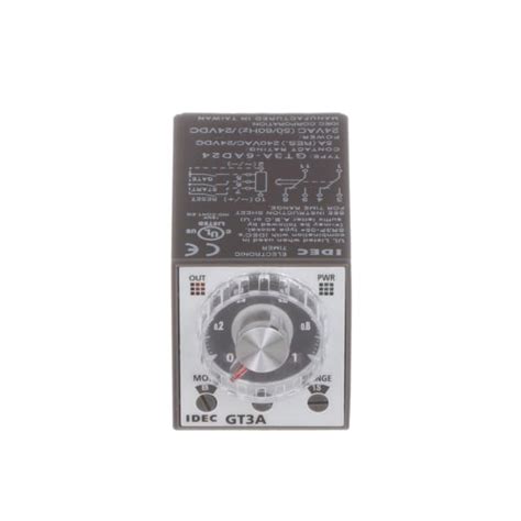 IDEC Corporation GT3A 6AD24 Multi Function TDR Plug In 0 1 S To 180 H 2NO 2NC 11 Contacts