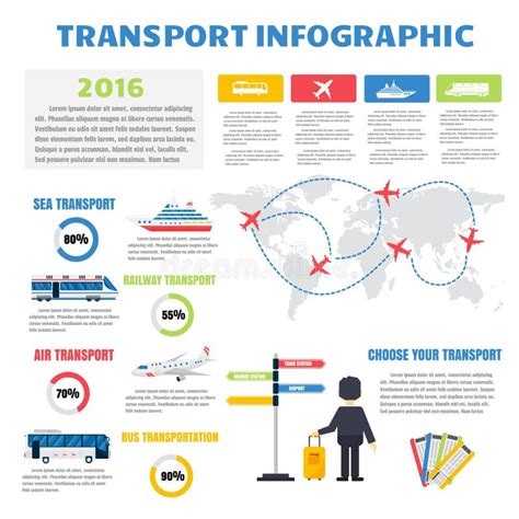 Transport Infographic Vector Stock Vector Illustration Of Element Ship 83779233