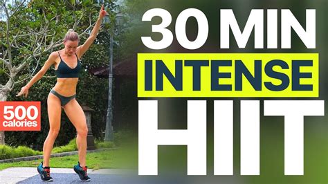MIN Full Body FAT BURNING INTENSE HIIT WORKOUT At Home YouTube