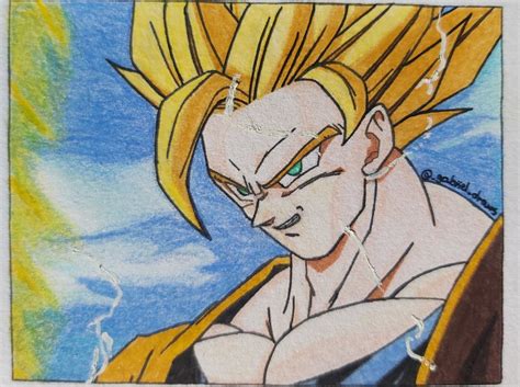 Dbz Goku Ssj2 Drawing