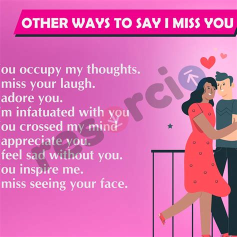 Other Ways To Say I Miss You Template 02