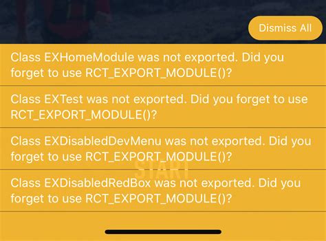 Expokit Gives Warning Class X Was Not Exported · Issue 3428 · Expo