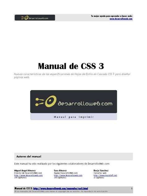manual css3 pdf
