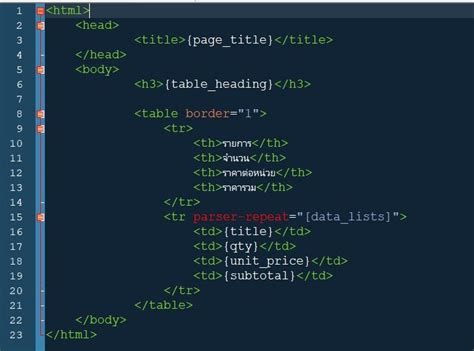 Php Simple Template Engine
