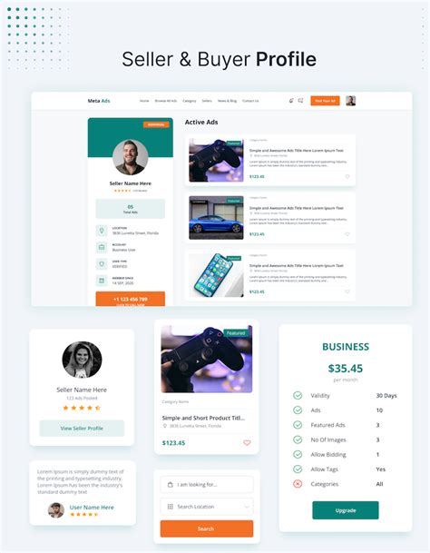 Metaads Mern Stack Classified Ads Theme By Js Template Codecanyon