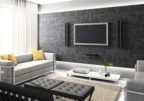 Обои в зал фото в квартире
