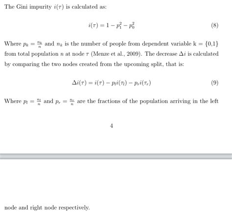 r why is mean decrease gini in random forest dependent on population