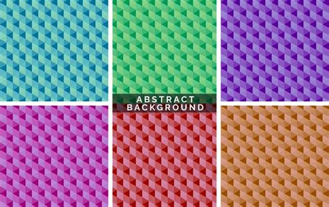 premium vector multi colour polygon abstract geometric triangle