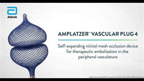 Us Amplatzer™ Vascular Plug 4 Product Video Youtube