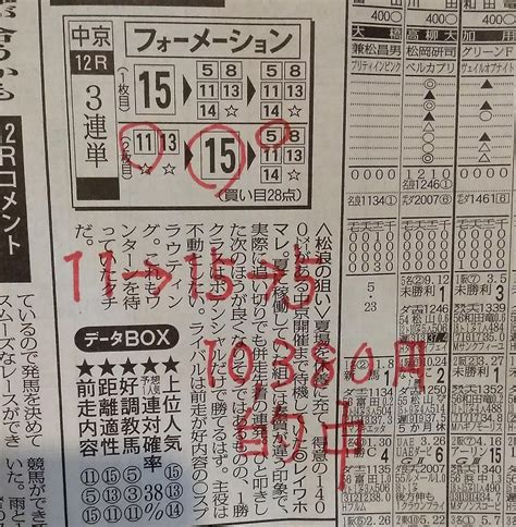 結果・中京12r 有香オーロラちゃん