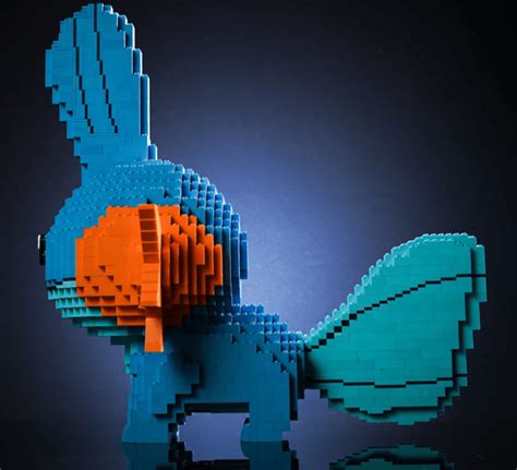 Awesome Lego Pokemon Mudkip Available From Bricker Builds Adams