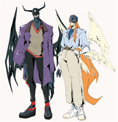 Karina Farek Angemon Devimon Digimon Alternate Costume Angel