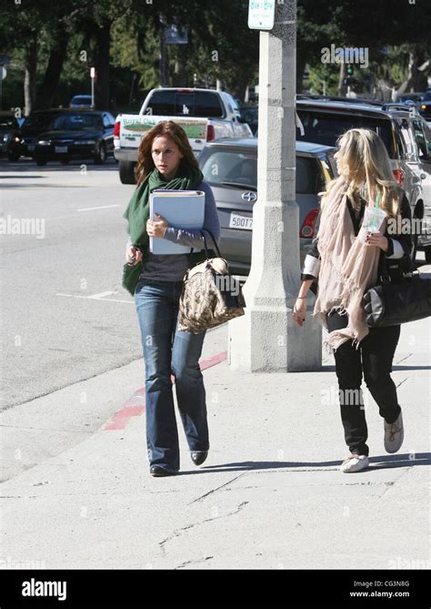 Jennifer Love Hewitt Leaving The Drybar In Studio City After Getting Her Hair Blow Dried Los