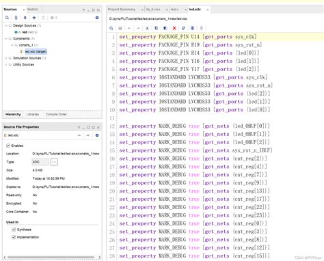 Myir Zynq Fpga 学习过程（2）硬件调试debug Probes File怎么生成 Csdn博客
