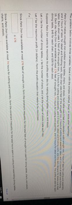 solved the problem below involves three variables solve it